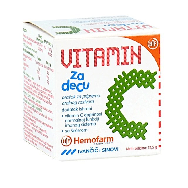 VITAMIN C ZA DECU PRAŠAK 25X50MG