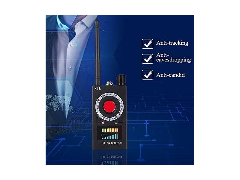Detektor GPS i GSM prisluškivača bubica kamera K18