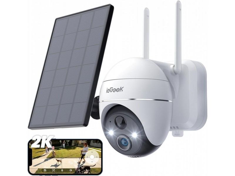 ieGeek ZS-GX1S WIFI Solarna sigurnosna kamera-2K,360,PT