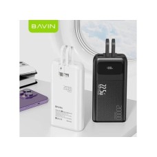 Bavin Power bank 20000mAh 22,5W Type C & Ligtning kabl bela