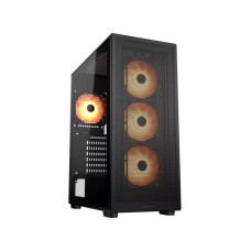 COUGAR MX220 RGB PC Case, Mid Tower, Black