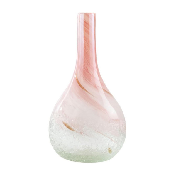 Cute&Cool HOME Dekorativna staklena vaza, roze