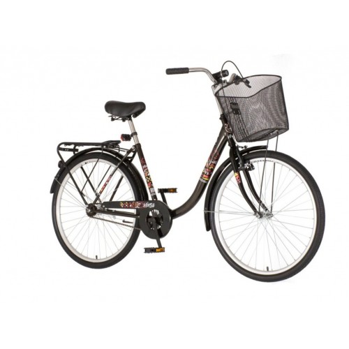 Bicikl Venssini Venecija 26" crno crveni