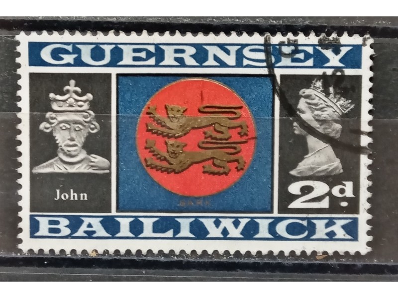 GUERNSEY 1969 - KRALJ ÐON I GRB SARKA