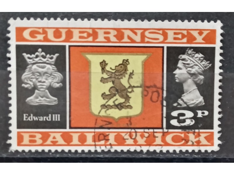 GUERNSEY 1969 - EDVARD III SA GRBOM