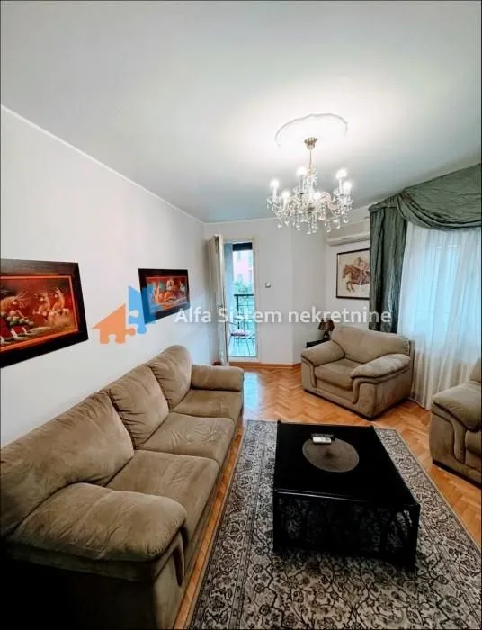 Izdavanje, dvosoban stan, 58m2, Kalenić Pijaca, Vračar, Beograd