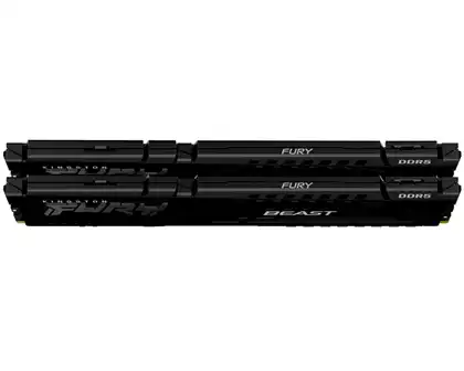 KINGSTON DIMM DDR5 64GB (2x32GB kit) 6000MT/s KF560C30BBEK2-64 FURY Beast Black EXPO