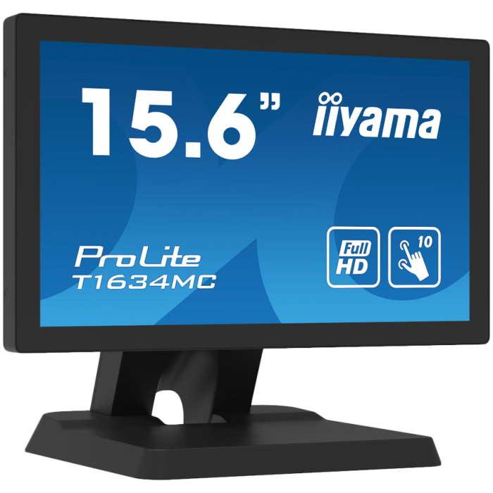 IIYAMA Monitor LED T1634MC-B1S 15,6" IPS, PCAP, 1920*1080, 1A1H1DP, BT Stand