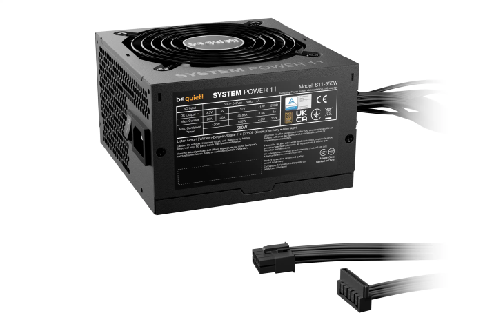 Napajanje Be Quiet System Power 11 550W Bronze BP010EU ATX3.1