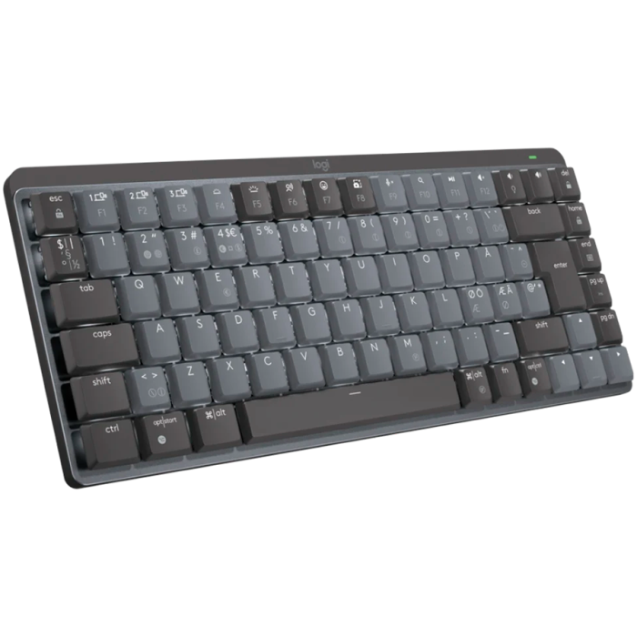LOGITECH MX Mechanical Mini Bluetooth Illuminated Keyboard - GRAPHITE - US INT'L - CLICKY