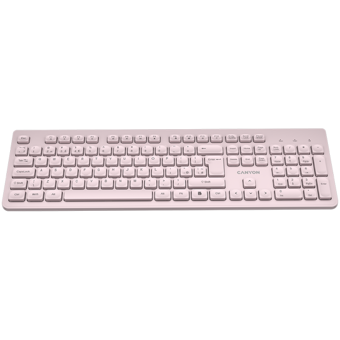 CANYON keyboard HKB-W01 UK/US AAA Wireless Beige