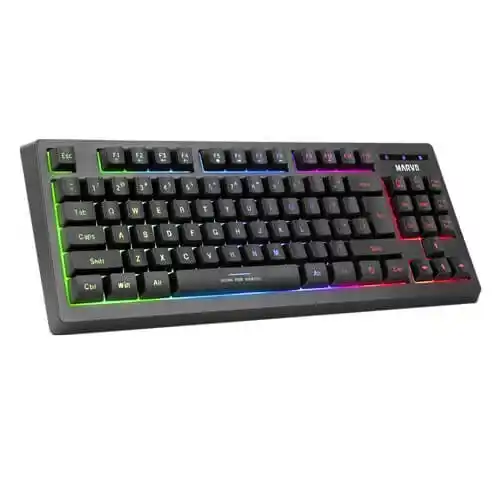 Tastatura + Miš + Podloga Marvo Scorpion CM310 Crna