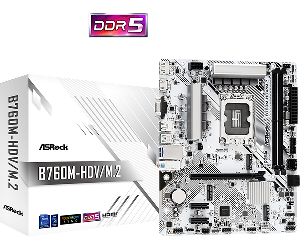 MB s1700 ASRock B760M-HDV/M.2 D5