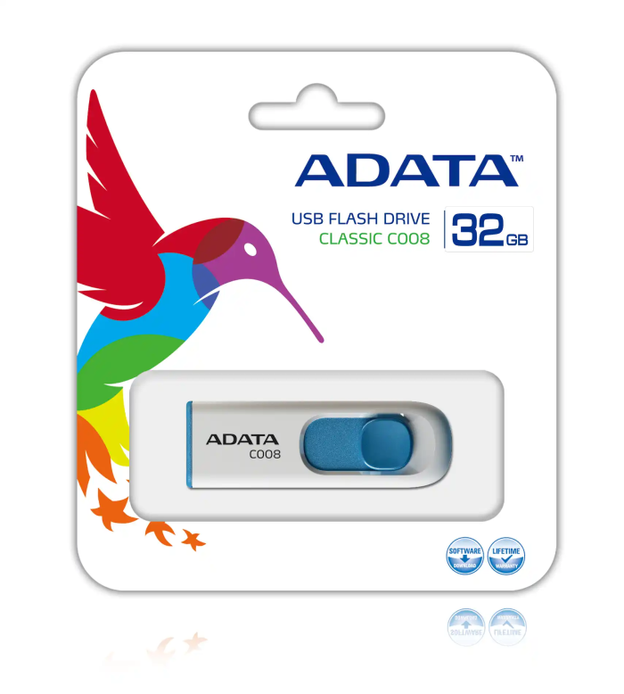 USB Flash 32 GB AData 2.0 AC008-32G-RKD