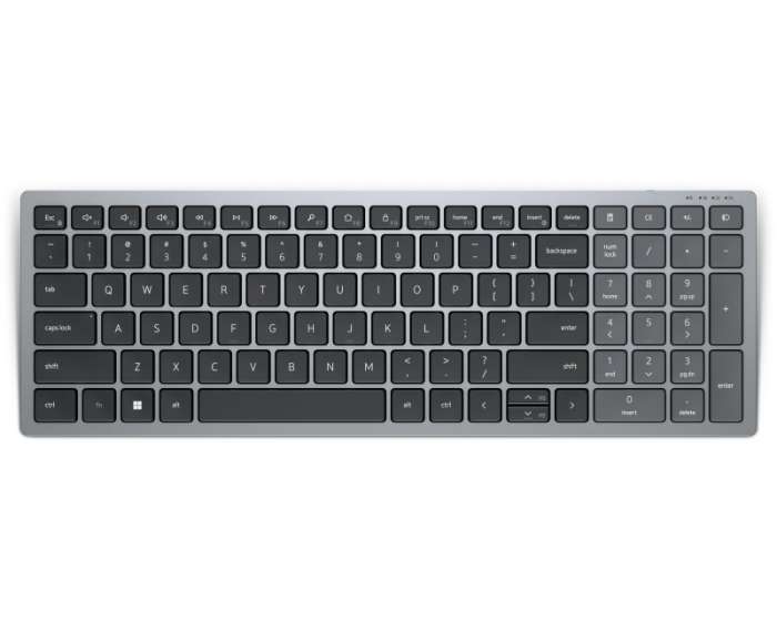 DELL KB740 Pro Plus Compact Multi-device US wireless tastatura siva