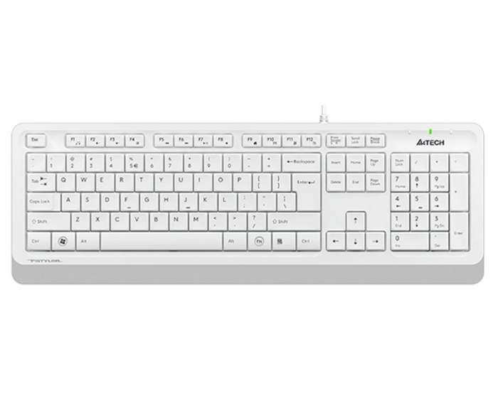A4 TECH FK10 FSTYLER USB US bela tastatura