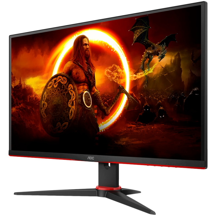 AOC Monitor LED 27G2SAE/BK 27" VA 1920x1080 at 165HZ 3000:1, 1ms, Freesync Premium, VGA, HDMI, DP, 3y