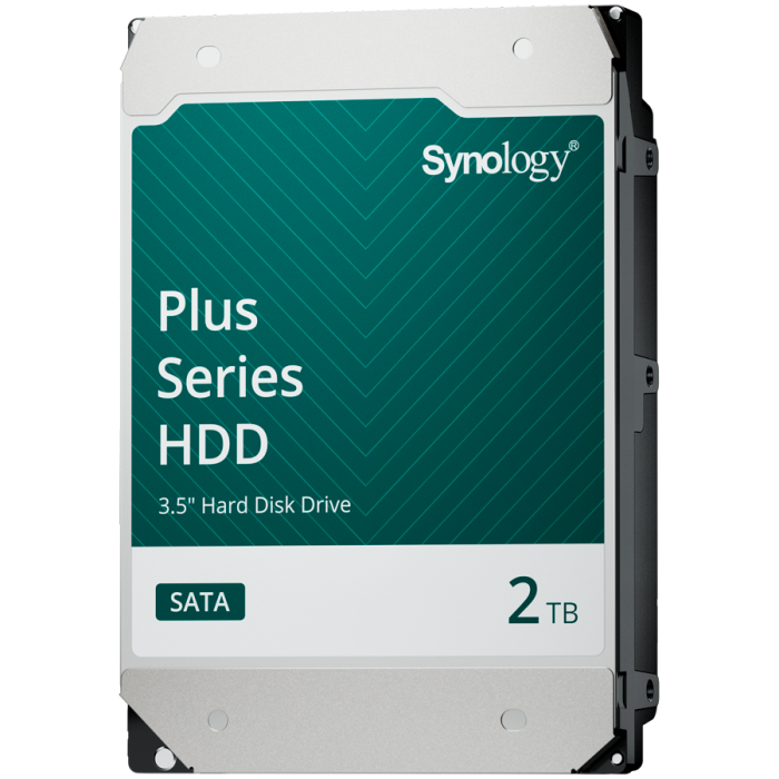 Synology HAT3300-2T 2TB Plus Series 3.5" SATA HDD 6Gb/s, 5400rpm, 180 MB/s; warranty 3 years