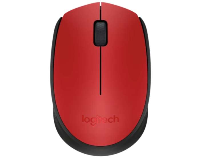 LOGITECH M171 Wireless crveni miš