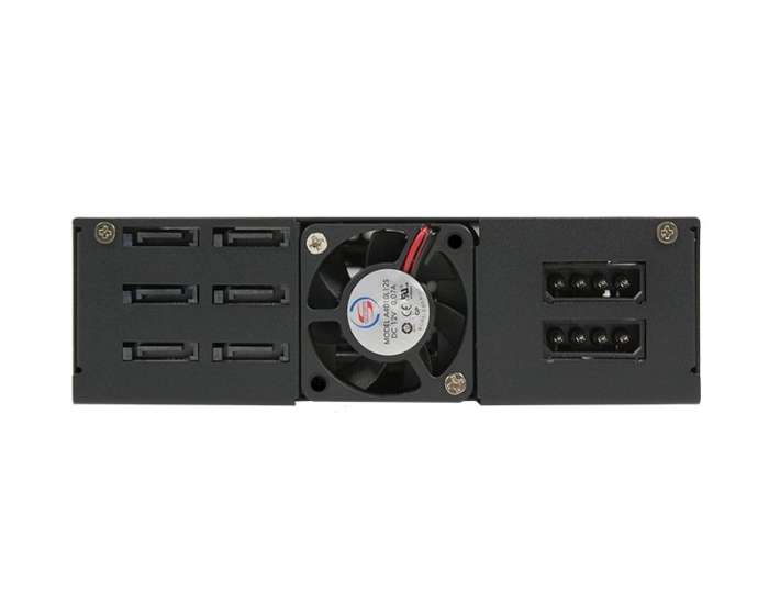 CHIEFTEC CMR-625 6 x 2.5 inča SATA rack fioka crna