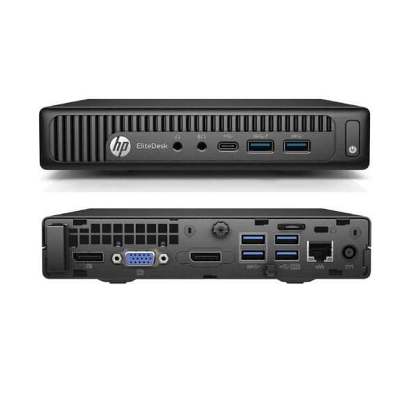 PC HP 800 G2 MINI i5-6500T/8GB/256GB NEW/1VGA + 2DP/Win8Pro UPG Win10Pro ref.