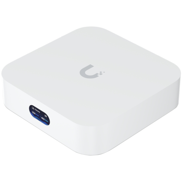 Ubiquiti UX-EU UniFi Cloud Gateway and WiFi 6 access point that runs UniFi Network. Powers an entire network or simply meshes as an access point Built-in WiFi6 (2x2 MIMO), 140 m² (1,500 ft²) singl...