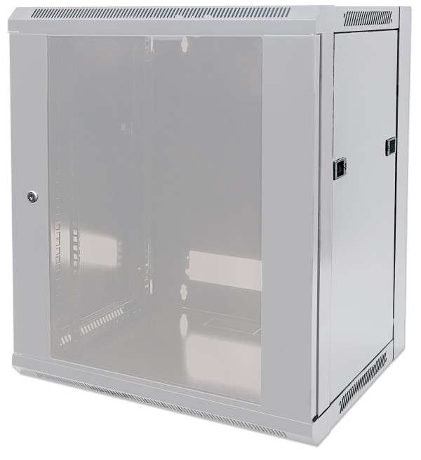 Rack orman Intellinet 711807 19"/9U 570x600x500/staklena vrata/bravica