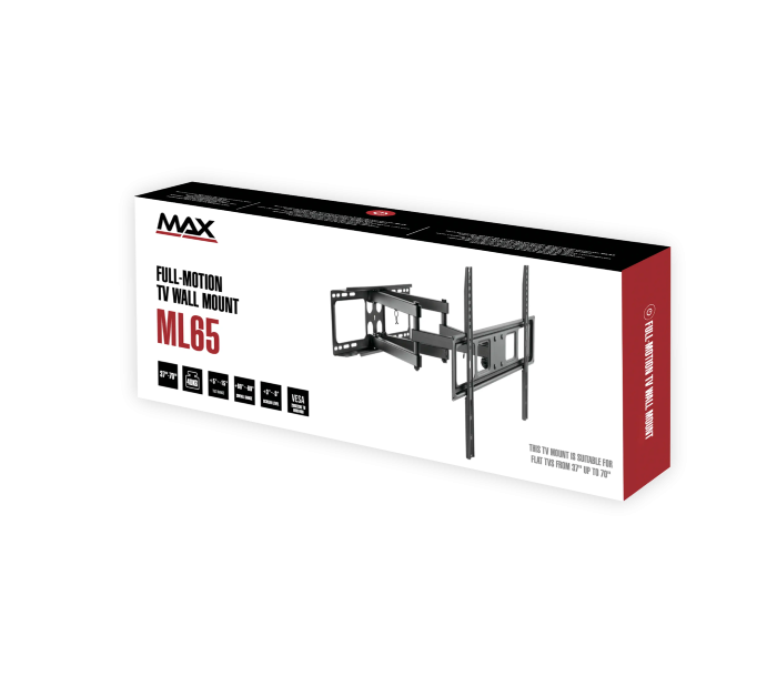 Nosač za TV MAX ML65 32-70/vesa max 400x400/40kg/zglobni