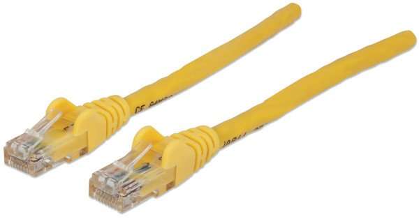 LAN UTP kabl intellinet 342377 Cat6 CCA/Žuti/3m