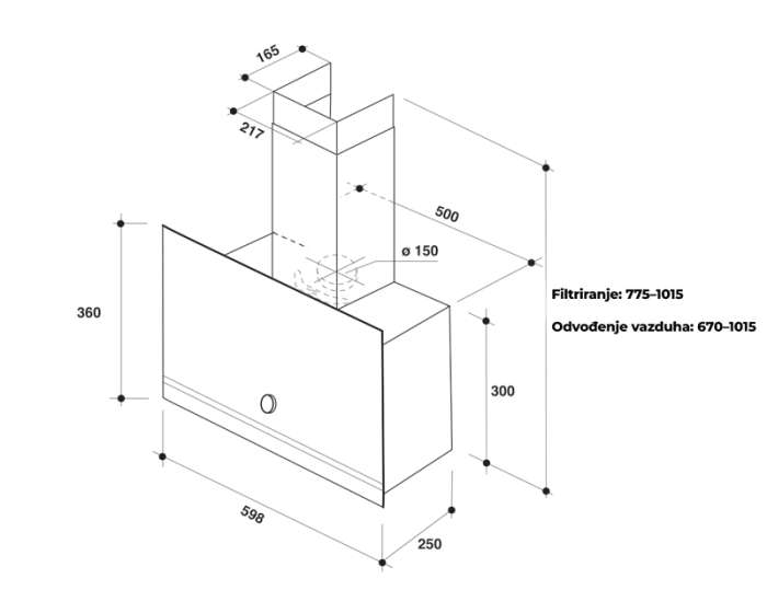 WHIRLPOOL WHVA 62F LM K aspirator