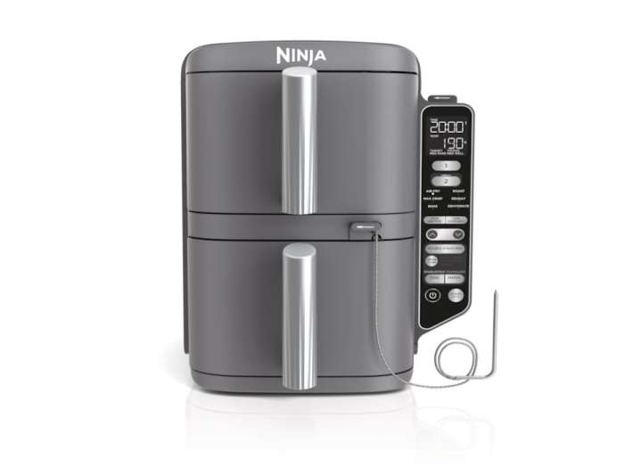 Air fryer NINJA SL451EU 6u1/dupla korpa/2470W/9.5L/siva