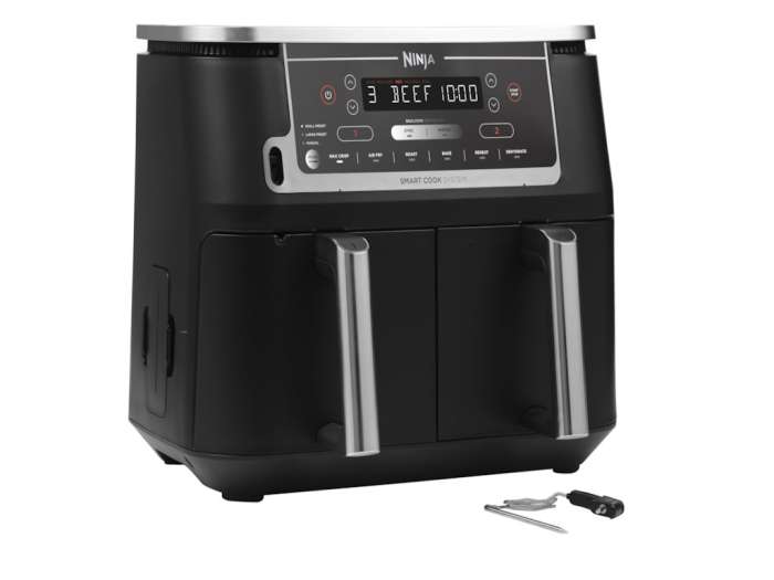 Air fryer NINJA AF451EU dupla korpa/2470W/9.5L/crna
