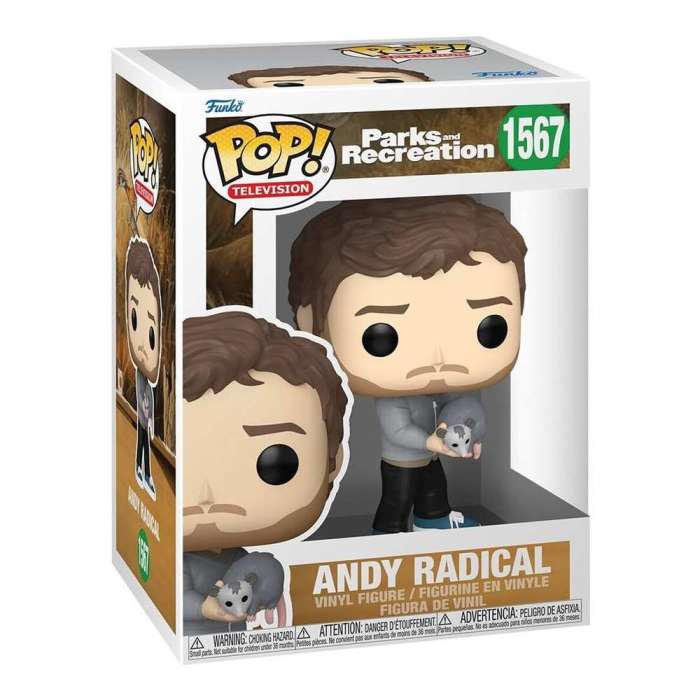 Funko POP! TV: Parks & Recration 15th - Andy Radical