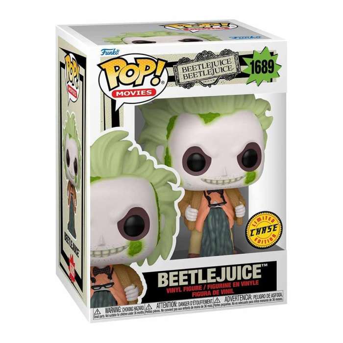 Funko POP! Movies: Beetlejuice 2 - Beetlejuice w/CHASE
