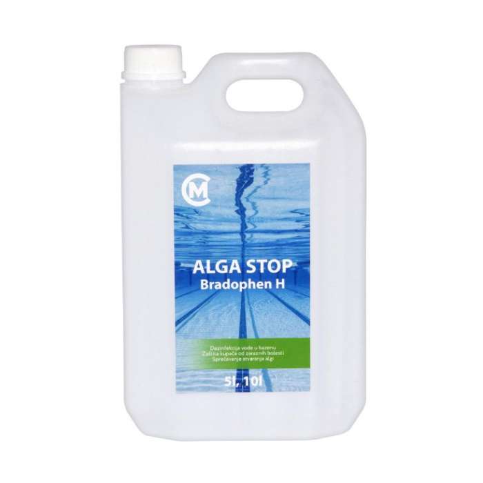 Algastop za bazene Bradophen H 5l