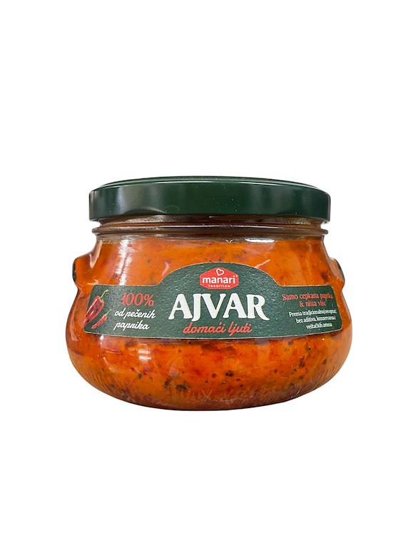 AJVAR DOMAĆI LJUTI MANARI 550g