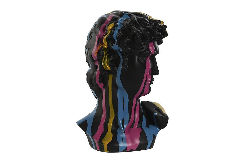 FIGURA BLACK BUST 10X9X15