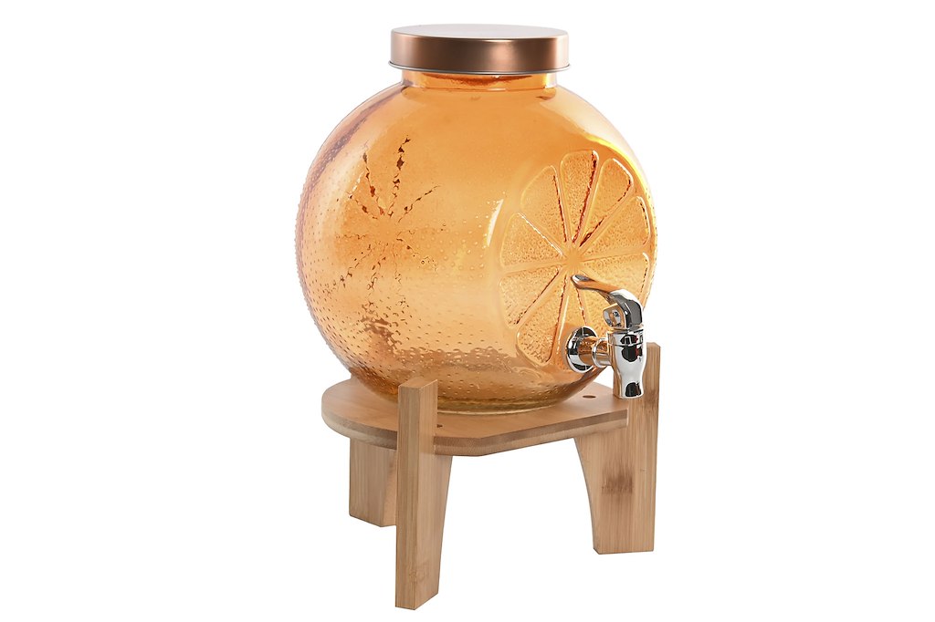 DRINK DISPENZER ORANGE 24X17,5X24 5 L