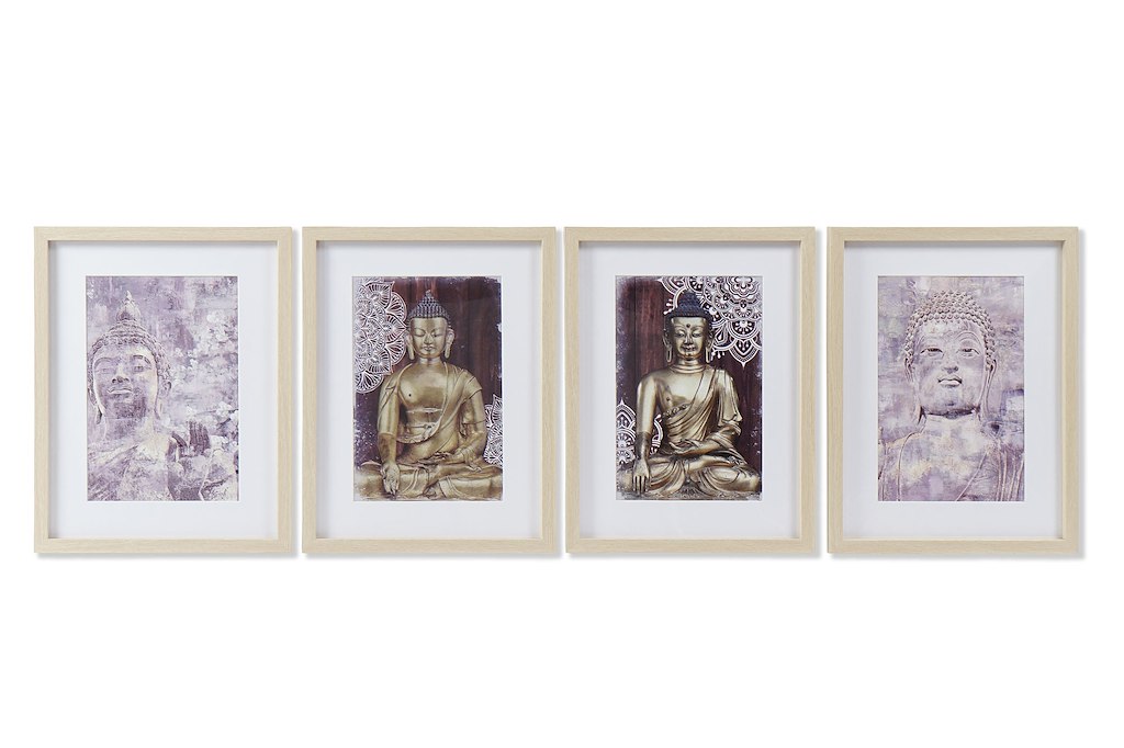 SLIKA BUDDHA FRAMED 35X2X45 4 MODELA