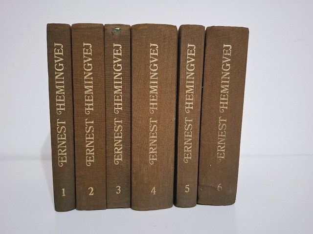 Ernest Hemingvej komplet 1-6
