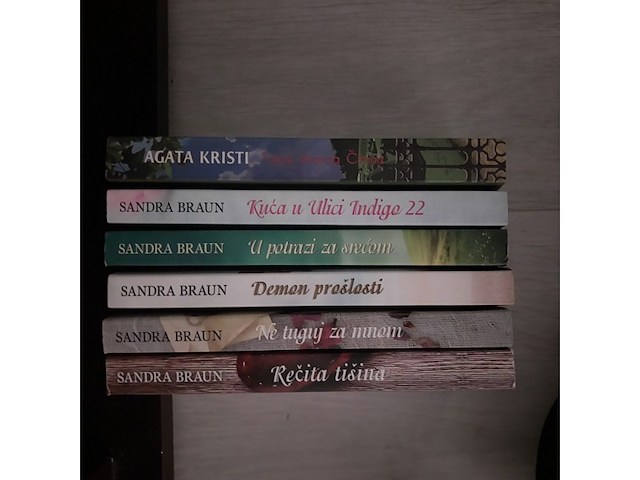 Knjige Sandra Braun i Agata Kristi