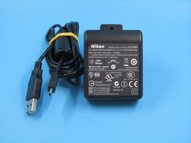 NIKON EH-68P punjač sa USB kablom za foto aparate