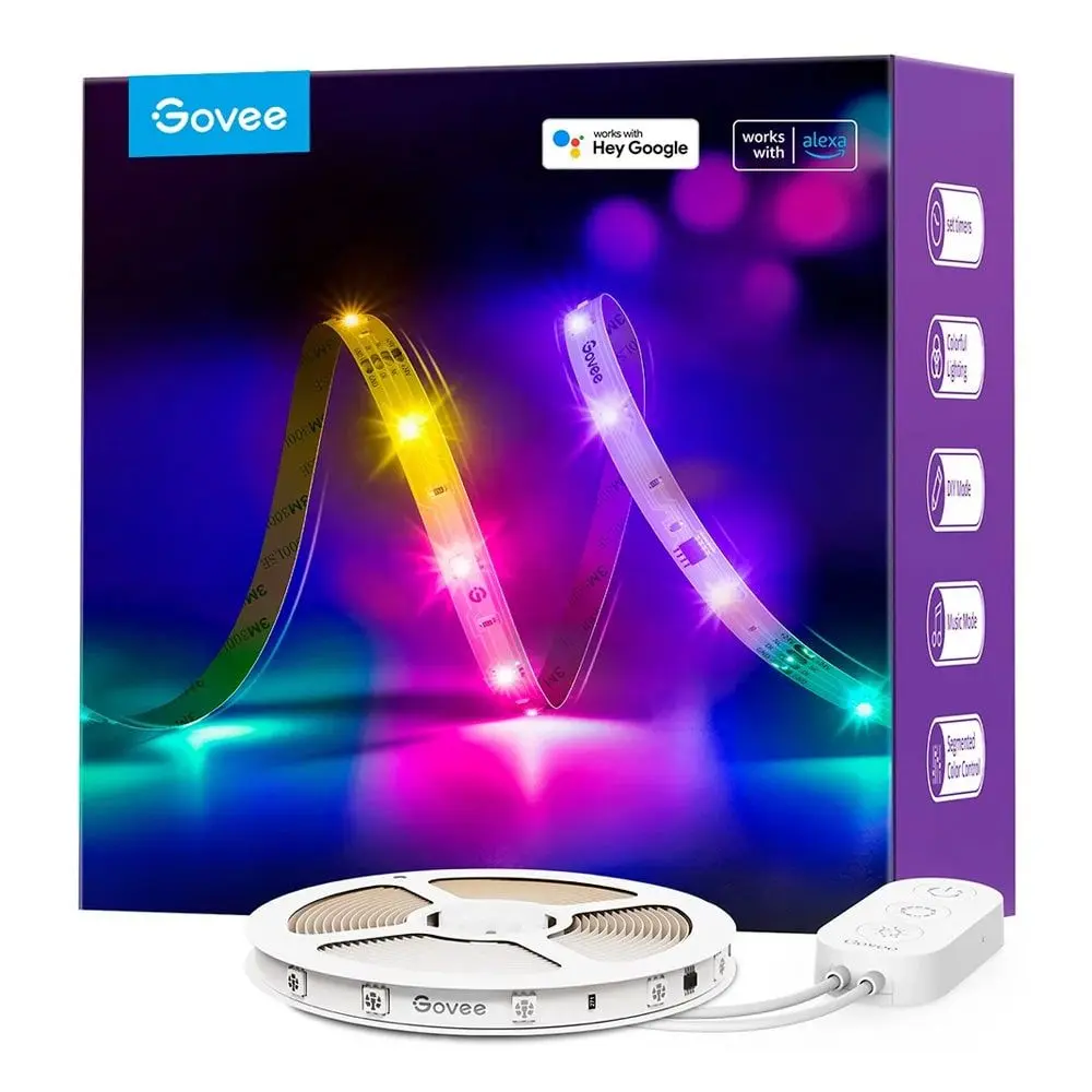 GOVEE RGBIC Basic Led Strip Lights 10M