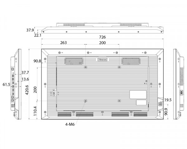 HISENSE 32 inča 32DM66D FHD 500 nita Digital Signage Display - 247 Operation outlet