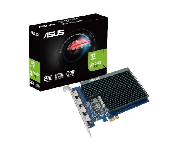 Asus - Graficka karta ASUS GT730-4H-SL-2GD5 NVD/2GB/GDDR5/64bit/crna