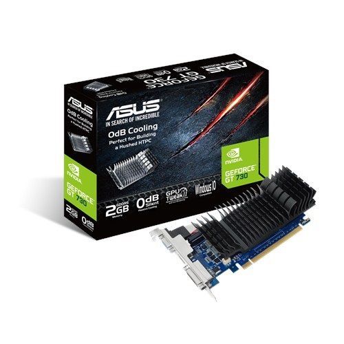 Asus - Graficka karta ASUS GT730 GT730-SL-2GD5-BRK NVD/GDDR5/2GB/64bit/crna