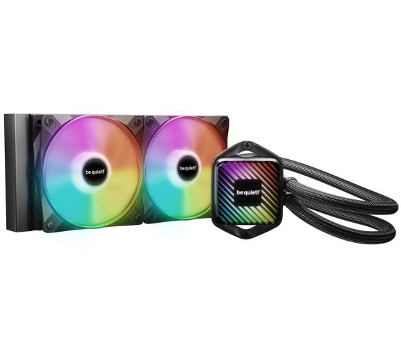 be quiet! - PURE LOOP 3 LX, 240mm [LGA-1851 & AM5], PWM pump, Two Light Wings LX PWM fan 120mm, ARGB Cooling Block, Easy-to-access refill port, Mounting set