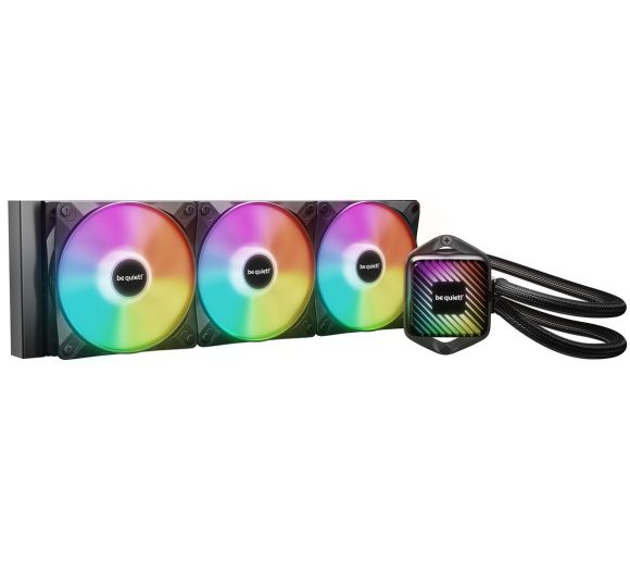 be quiet! - PURE LOOP 3 LX, 360mm [LGA-1851 & AM5], PWM pump, Three Light Wings LX PWM fan 120mm, ARGB Cooling Block, Easy-to-access refill port, Mounting set
