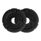 TEGOVI ZA FITNESS ENERGETICS IRON DISC PAIR 2X5.0 BLACK