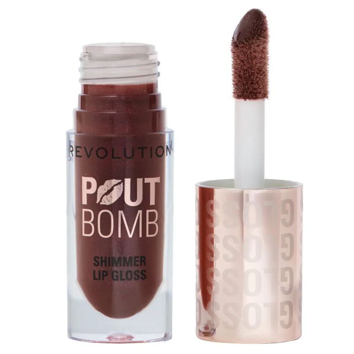Makeup Revolution pout bomb sjaj za usne chocolate sparkle 4,5ml